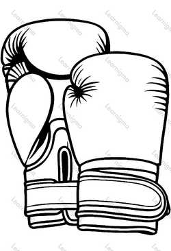 Boxing Gloves | Coloring Pages | Learnigma